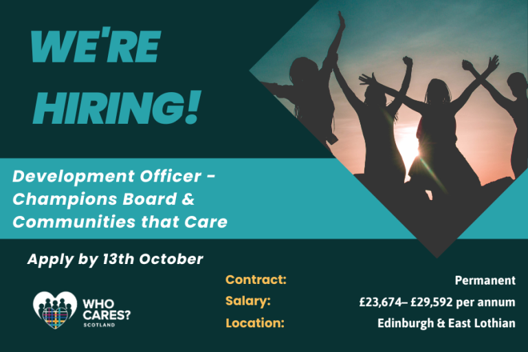 Events & opportunities - Who Cares? Scotland
