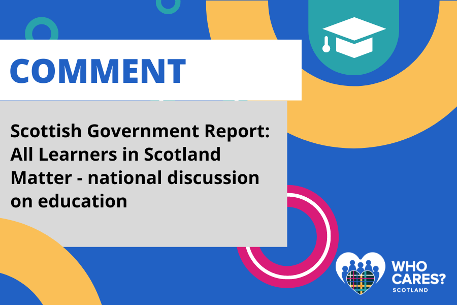 Scottish Government Report: All Learners in Scotland Matter - national ...