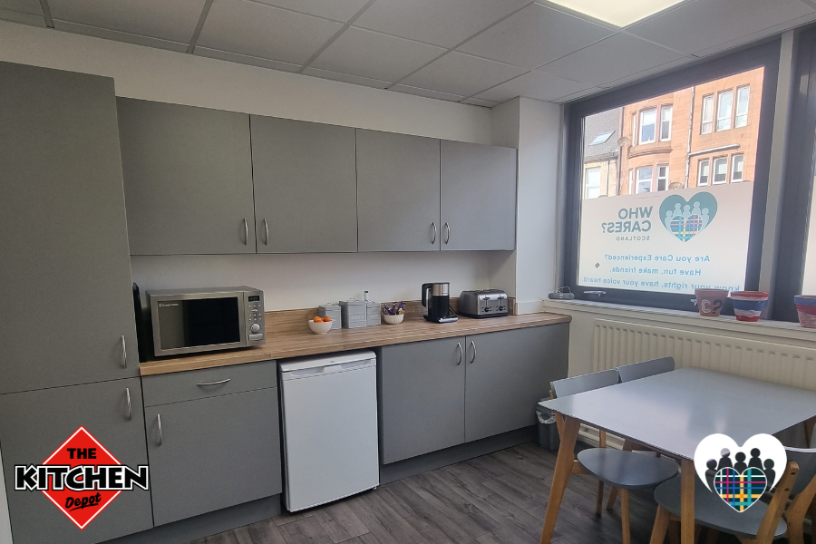 Local Business Donates Kitchen to Charity Youth Space - Who Cares? Scotland